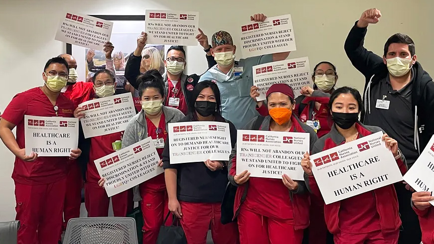 How a nurse rallied her union to fight for gender-affirming care ...