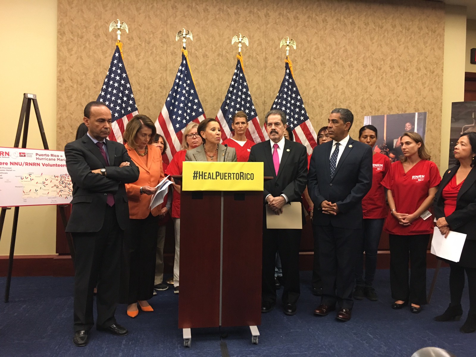 'As Puerto Rico Suffers, Where is our Government?' Nurses Join Congress ...